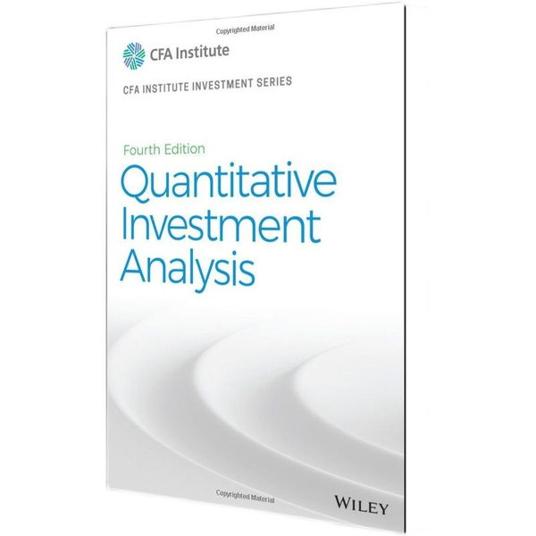 Учебники Quantitative Investment Analysis 4th купить на OZON по низкой цене (1741233361)