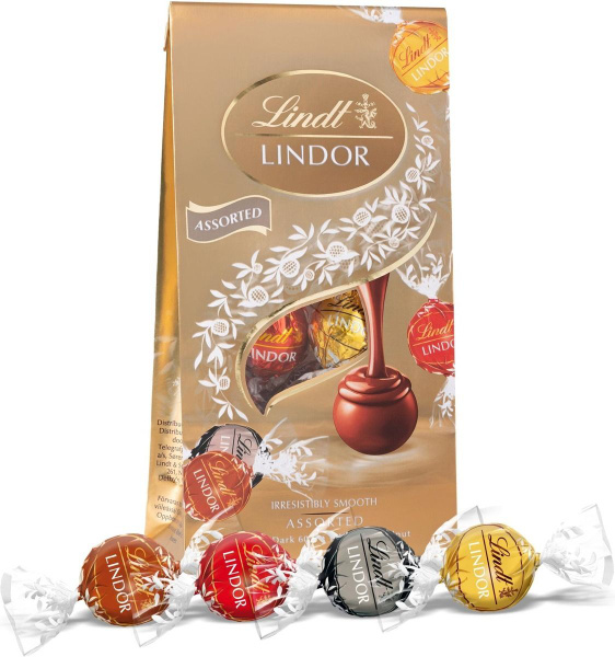 Шоколадные конфеты Lindt Lindor 137 г ассорти из Финляндии - купить с ...