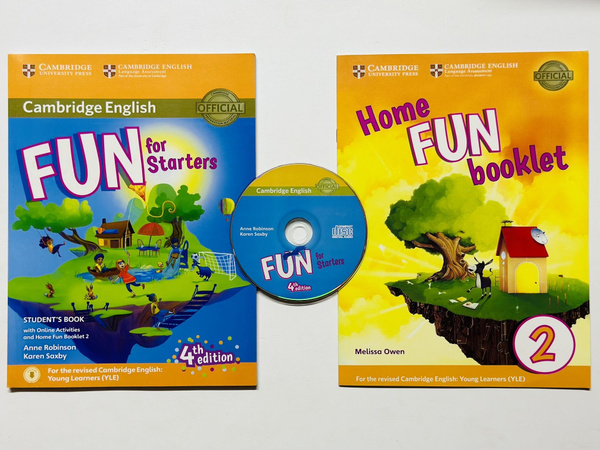 Fun For Starters 4th edition (4 Издание) КОМПЛЕКТ: Student's Book ...