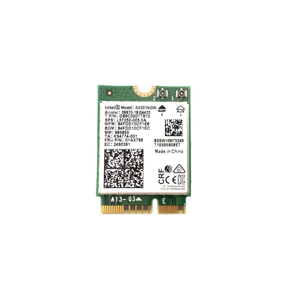 Сетевая карта Intel AX201NGW - купить с доставкой по выгодным ценам в ...