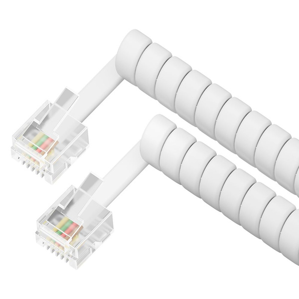 Кабель RJ-9 (4P4C) Arbacom Телефонный шнур для телефонной трубки витой ...
