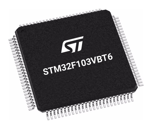 Микроконтроллер Stm32f103vbt6 32 Бит Arm Cortex M3 72МГц 128КБ Flash 20КБ Sram Lqfp 100