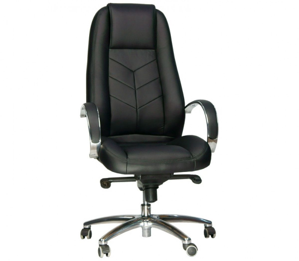 Ортопедический стул Everprof Кресло Drift Lux M Экокожа Черный, Сталь купить c доставкой на OZON ...