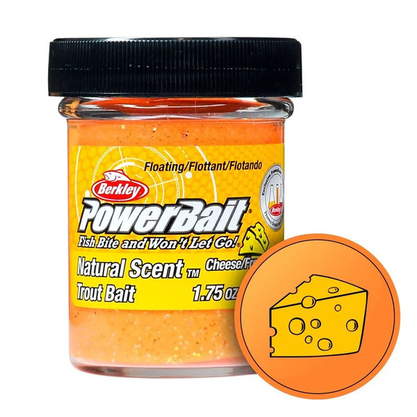 Паста форелевая Berkley PowerBait orange cheese - купить с доставкой по ...