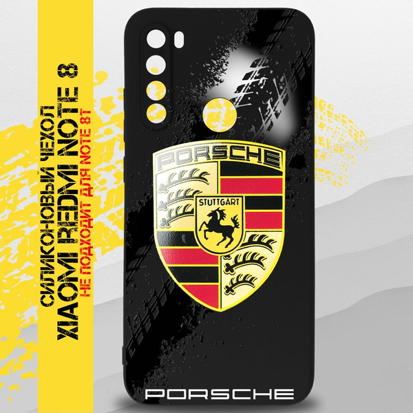Чехол на Redmi Note 8 / на Редми Нот 8 с принтом авто Порш, Porsche ...