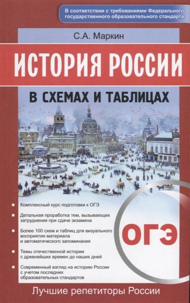 ОГЭ. История России. Новый полный справочник в таблицах и схемах ...