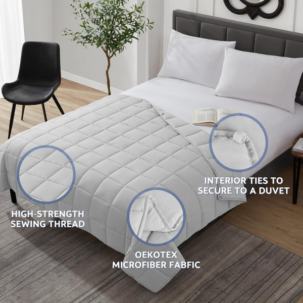 Одеяло maisonmaison 145*215-5kr-lgrey, 145x215, Всесезонное, с ...