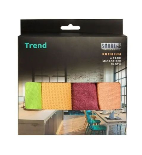 Салфетки для уборки Smart Microfiber System, Микрофибра, Микрофайбер ...