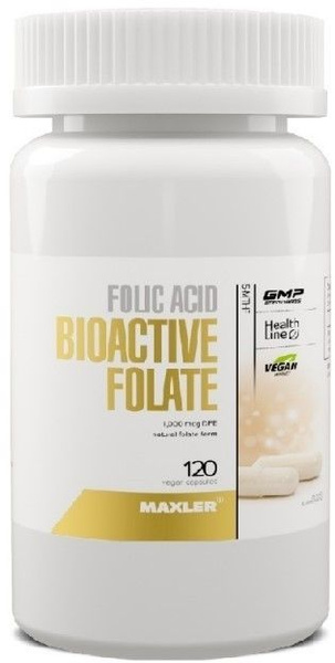 Витаминно-минеральный комплекс Folic Acid Bioactive Folate 5-MTHF, 120 ...