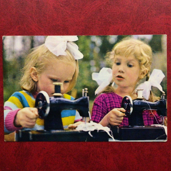 Открытка Винтажная СССР Мастерицы! худ Бочинина 1972 год Арт 11 купить на OZON по низкой цене ...