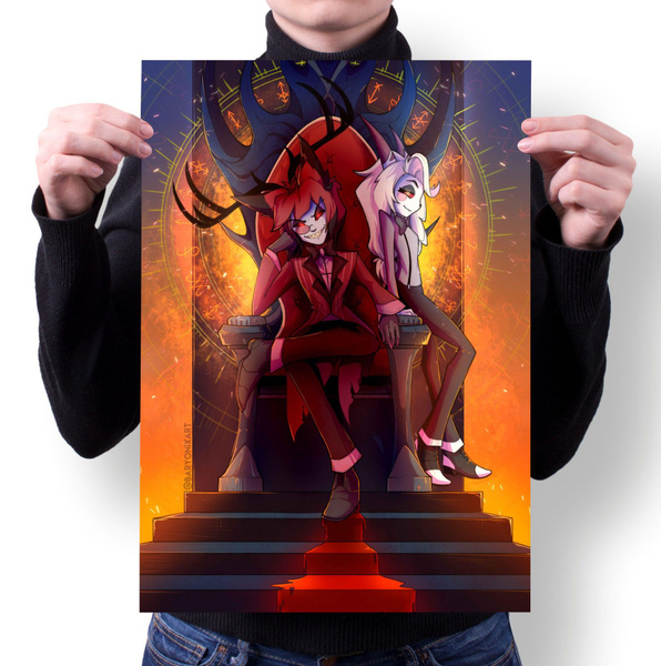 Характеристики Плакат формата А4 с принтом "Отель Хазбин" , Hazbin ...