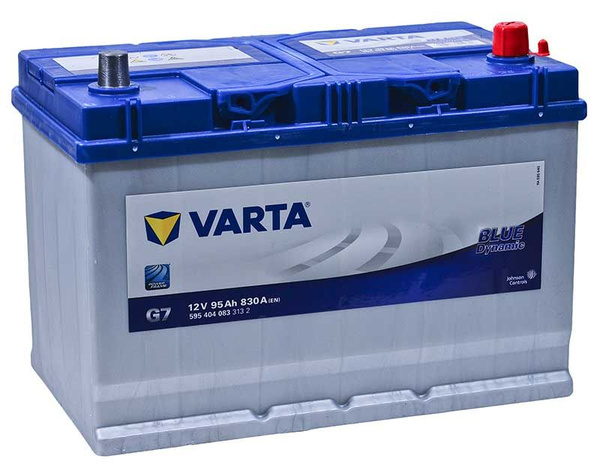 Аккумулятор автомобильный Varta Blue Dynamic Asia G7 95 А/ч 830 A обр ...