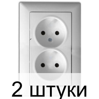 Розетка Gunsan Misya 01 05 11 00 100 149 (белый) - 2 штуки - купить по ...