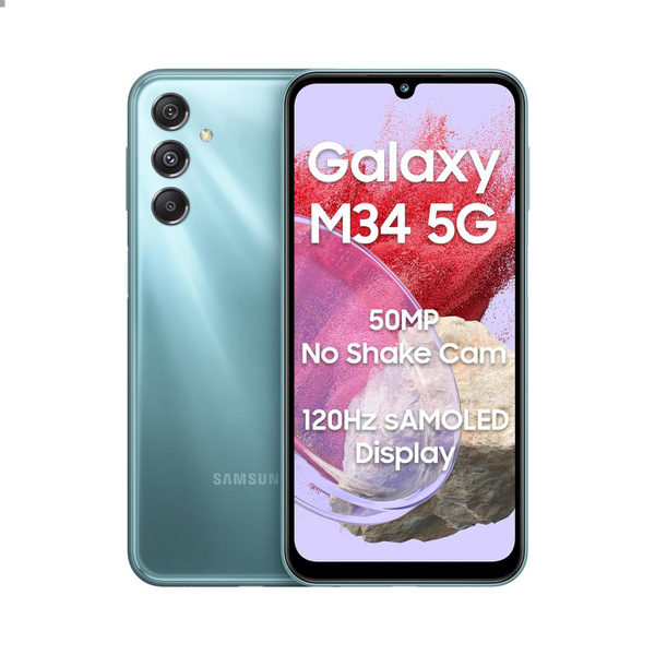 Смартфон Samsung Galaxy M34 5G SM-M346B (поддержка русского языка ...