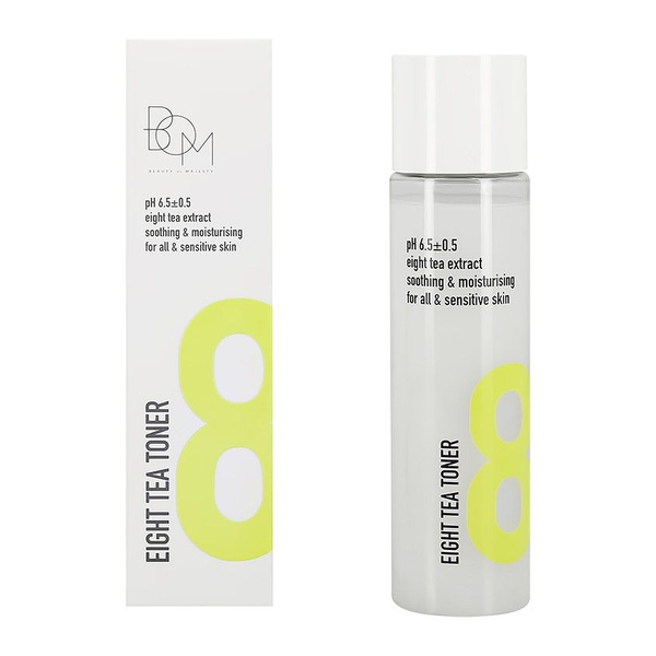 Тонер для лица BOM EIGHT TEA c экстрактами 8 видов чая (успокаивающий и ...
