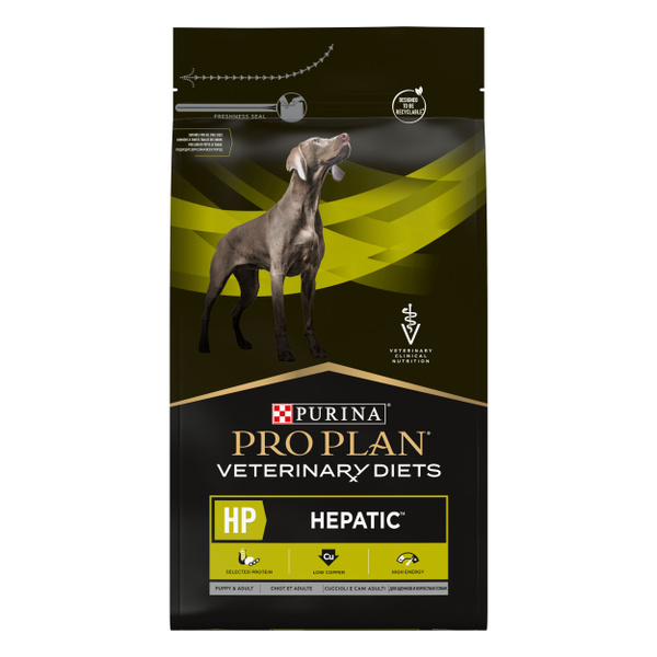 Pro Plan Veterinary HP Hepatic сухой корм для взрослых собак при ...