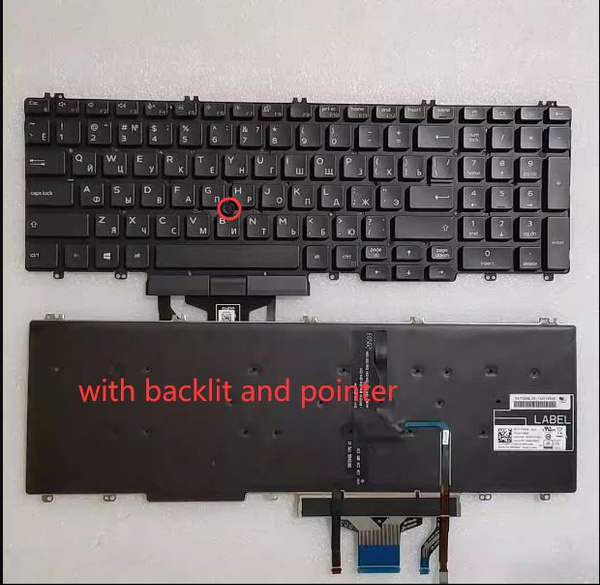 Клавиатура для Dell Latitude 5500 5501 5510 5511 2019 year Keyboard ...