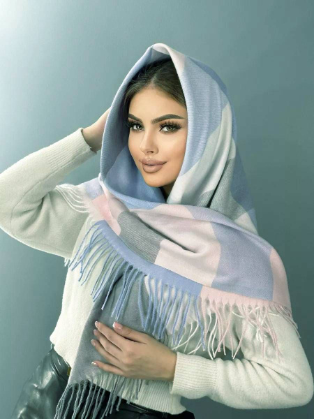 Шарф SAIMEIQI - купить с доставкой по выгодным ценам в интернет-магазине OZON (1352494874)