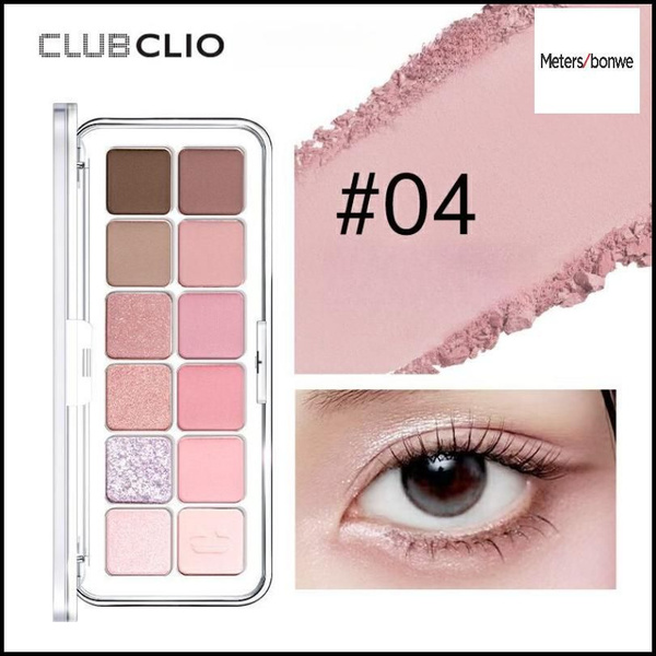 CLIO, палетка теней для век 12 цветов тон 04 Pink Pairing - купить с ...