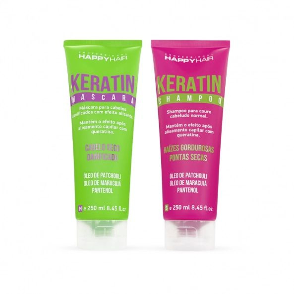 Happy Hair Keratin Бессульфатный Шампунь и Маска для волос - купить с ...