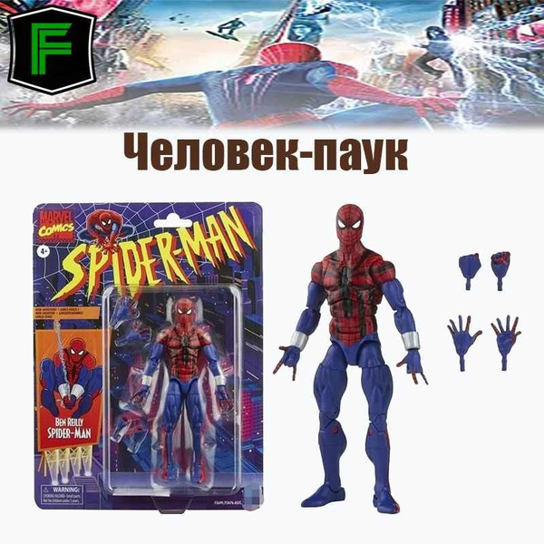 Marvel Legends серии Человек-паук 6-дюймовый симбиот Человек-паук ...