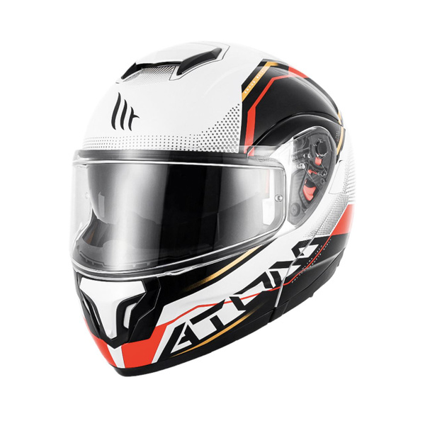 Мотошлем MT HELMETS ATOM SV красный, желтый - купить с доставкой по ...