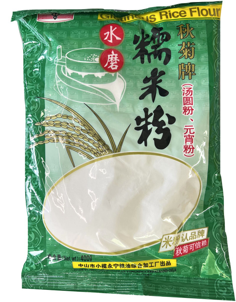 Мука рисовая клейкая Qiuju Glutinous Rice Flour, 400 г - купить с ...