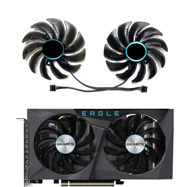 85MM T129215SU Кулеры (вентиляторы охлаждение) для видеокарты GIGABYTE ...