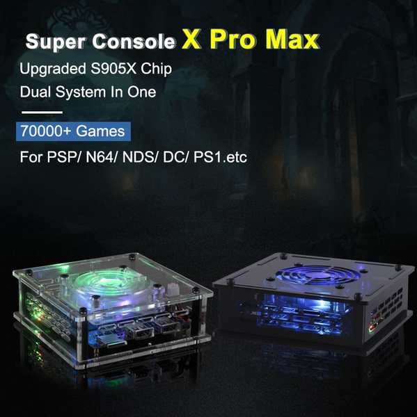 Super Console X Pro Max ретро мини-игровая консоль ТВ двойная система ...