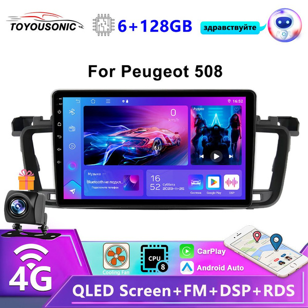 TOYOUSONIC Автомагнитола, диагональ: 9", 2 DIN, 6ГБ/128ГБ купить на OZON по низкой цене (1388213749)