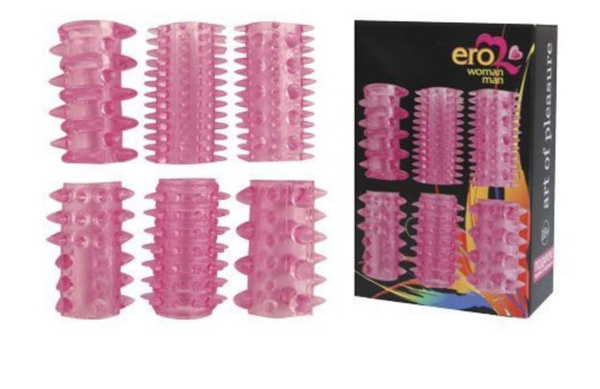 Bior toys Насадки и удлинители эротические, На член, 5.5см - купить с доставкой по выгодным ...