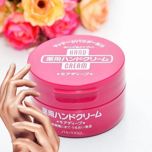 Shiseido Лечебный и питательный крем для рук с апельсиновой пудрой ...