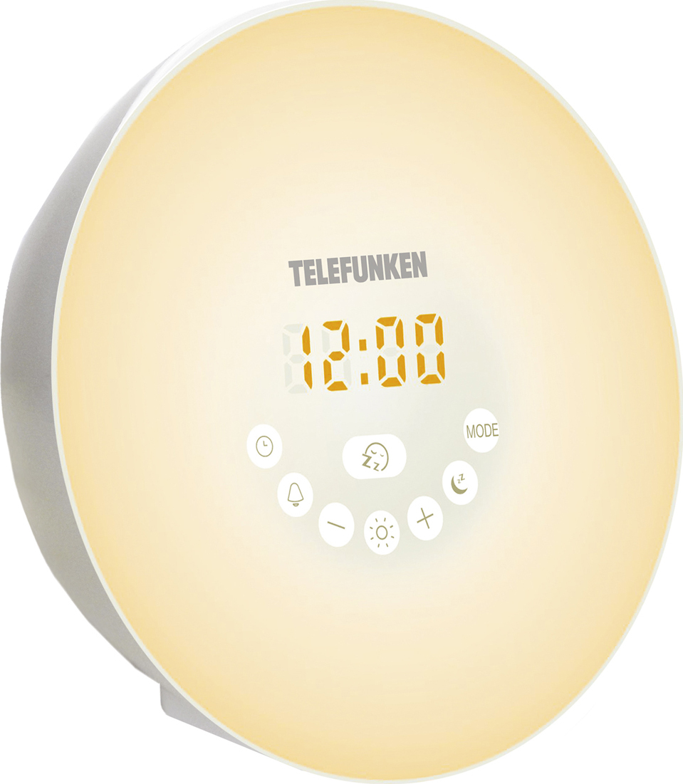 Радио-будильник TELEFUNKEN TF-1589B, белый купить по низкой цене с ...