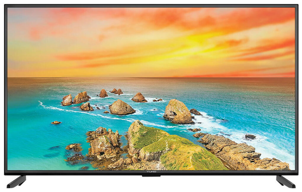 Купить телевизор Yuno ULX-43UTCS347 черный 43" - купить с доставкой по ...