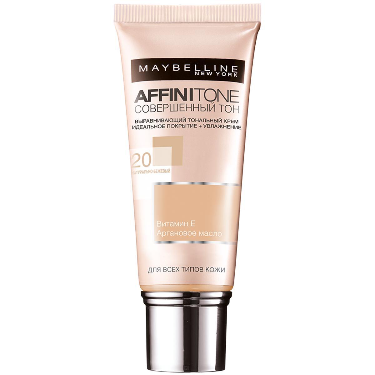 Maybelline New York Тональный крем для лица Affinitone, с аргановым ...