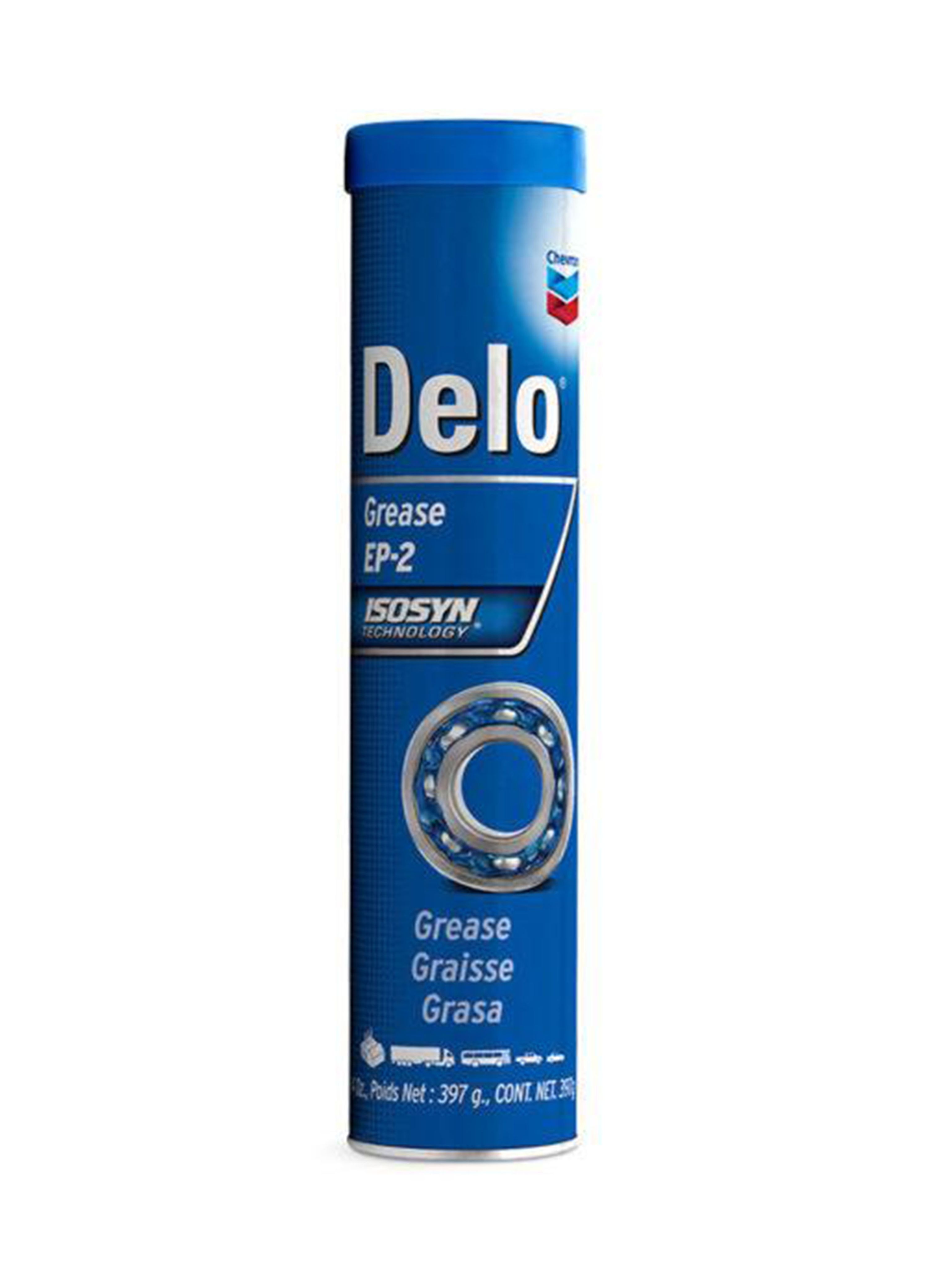 Смазка для подшипников Chevron Delo Grease EP 2 (397г) Синяя - купить в ...