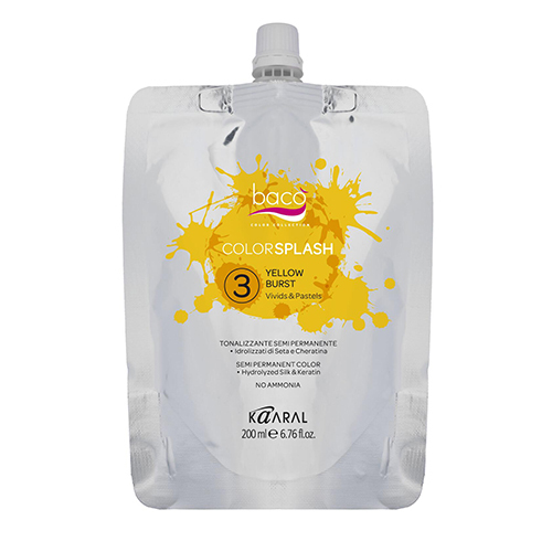 Kaaral Baco Color Splash Полуперманентный краситель Semi Permanent ...