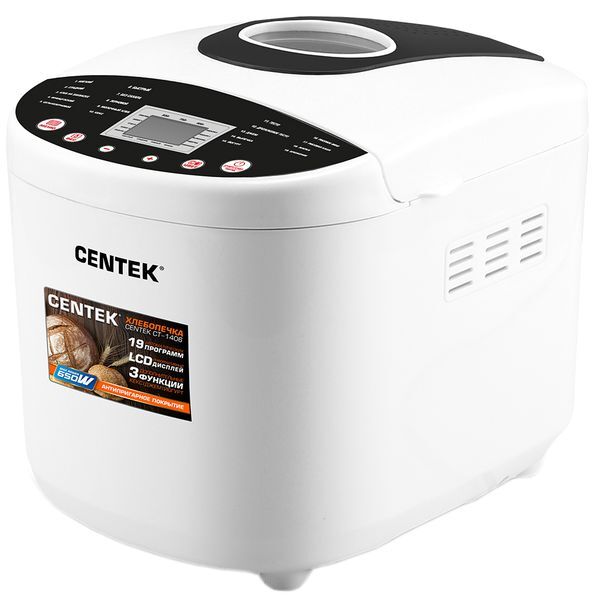 Хлебопечка Centek CT-1406 White, белый - купить по доступным ценам с ...