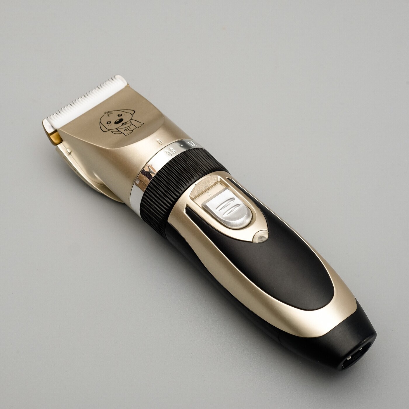 Машинка для стрижки аккумуляторная бесшумная, регулировка ножа, USB ...