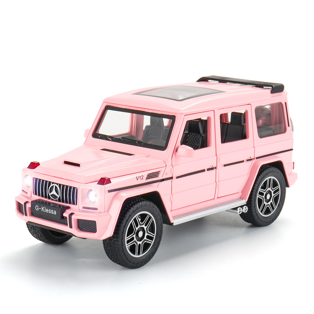 Pink toy jeep store