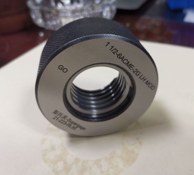 Калибр-кольцо 1 1/8"-12 STUB ACME M2 2G ПР ANSI/ASME B 1.8 купить на ...