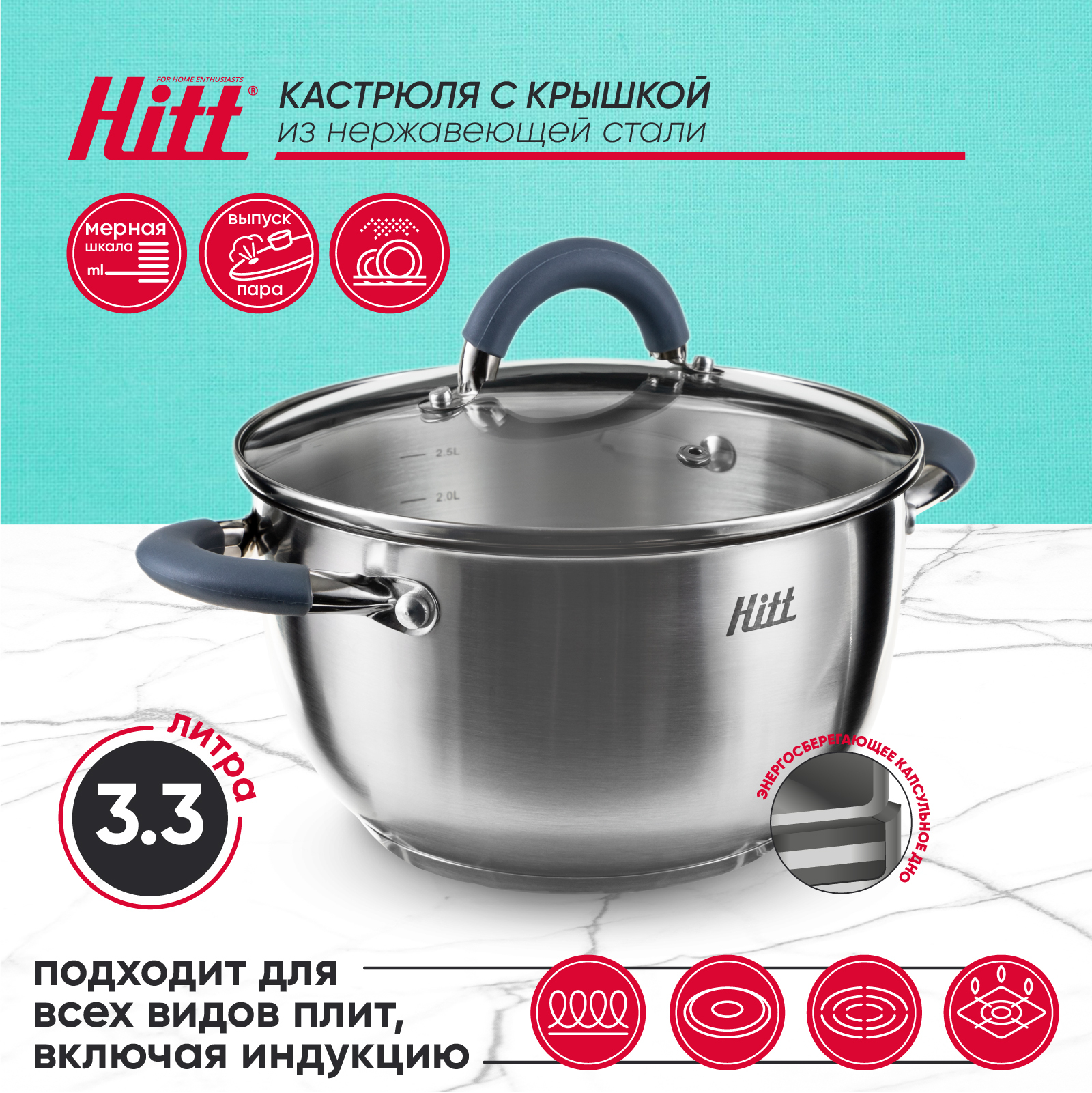 Стеклянная Посуда Кастрюли – купить в интернет-магазине OZON по ...