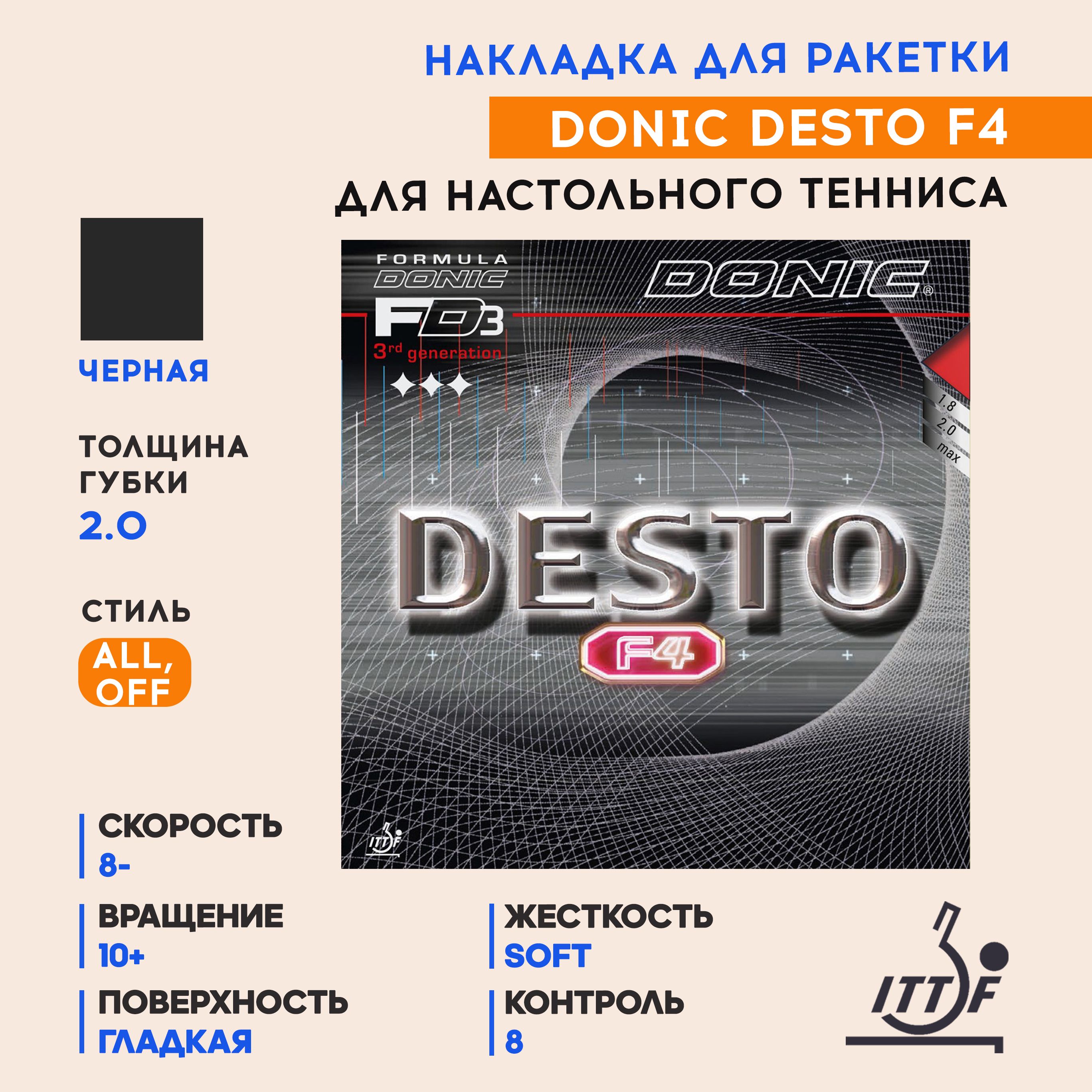 Donic Desto F2 – купить в интернет-магазине OZON по низкой цене
