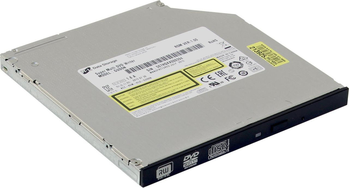 Привод DVD-RW LG GUD0N, черный — купить в интернет-магазине OZON с ...