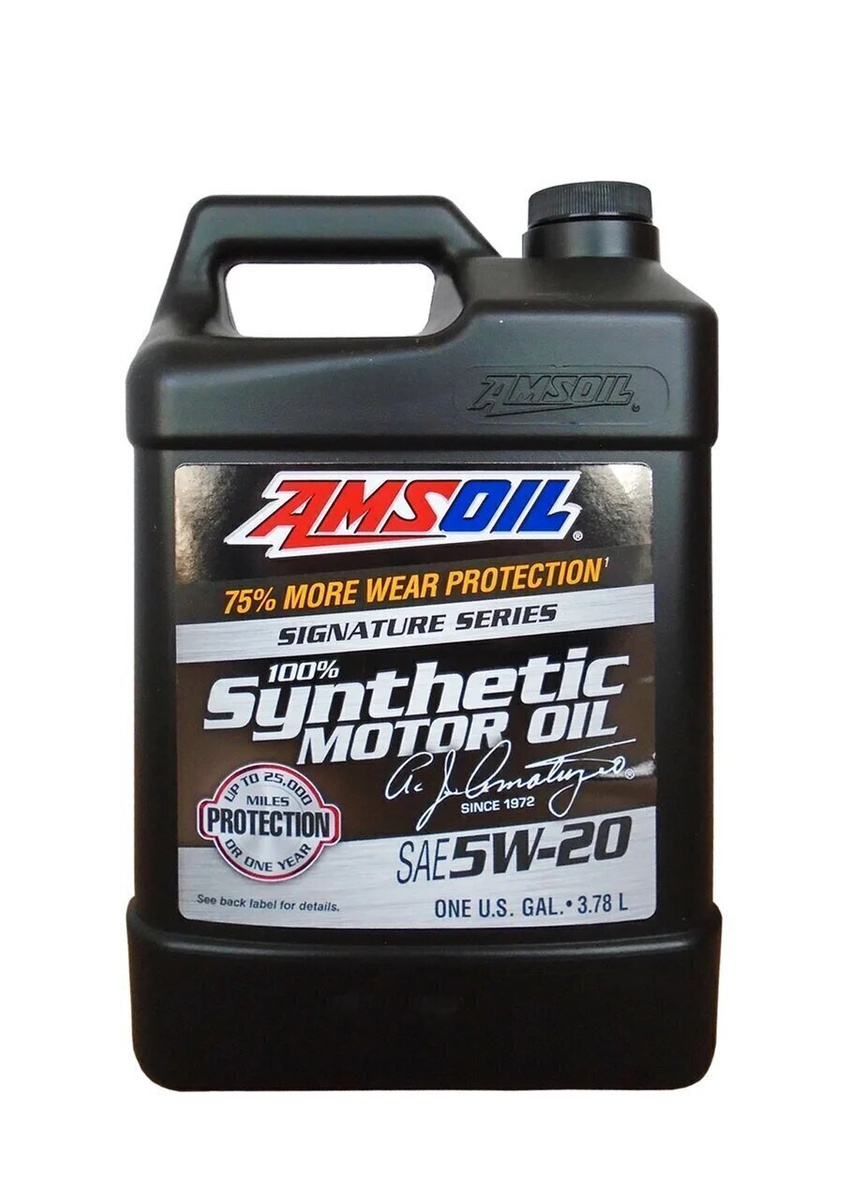 Моторное масло Amsoil SIGNATURE SERIES SYNTHETIC MOTOR OIL SAE 5W-20 ...