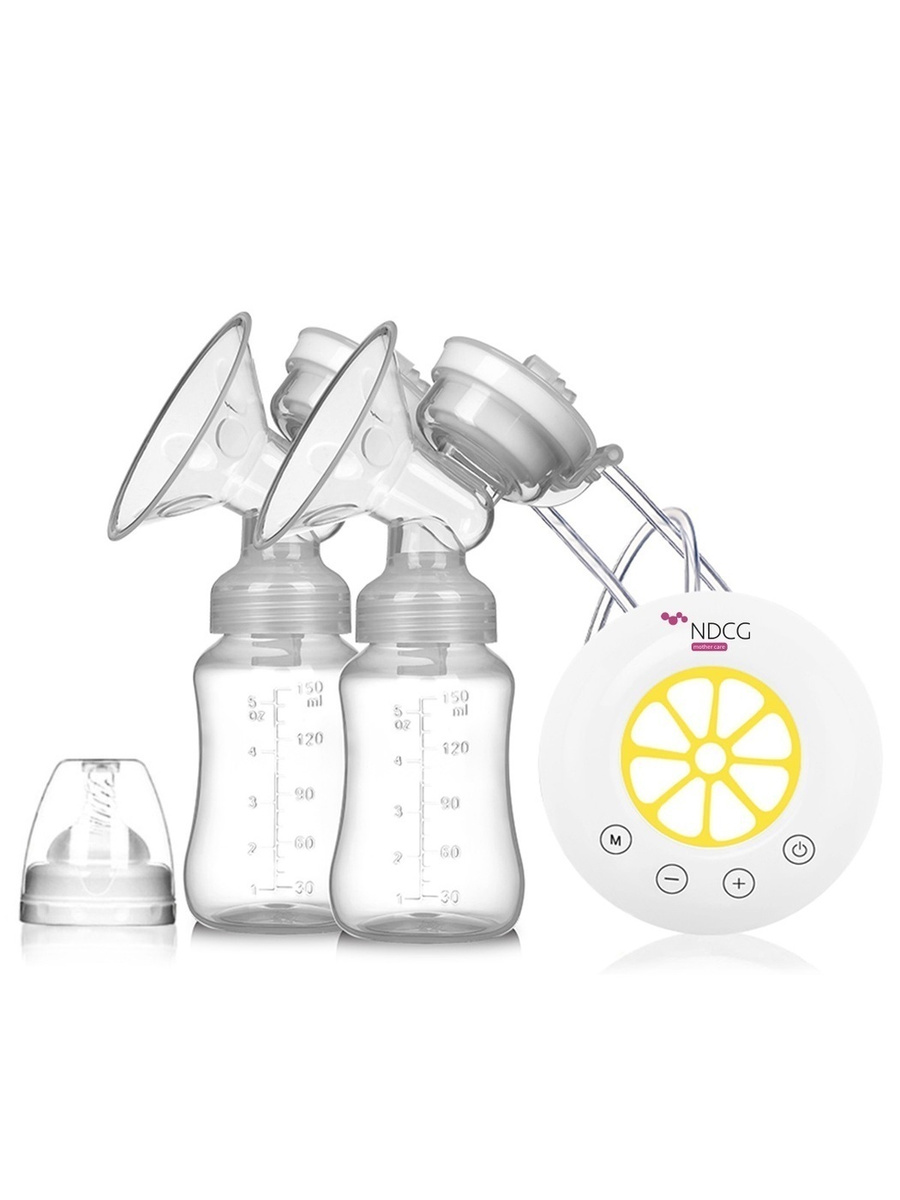 Молокоотсос электрический двойной NDCG Double ND315 Lemon — купить в ...