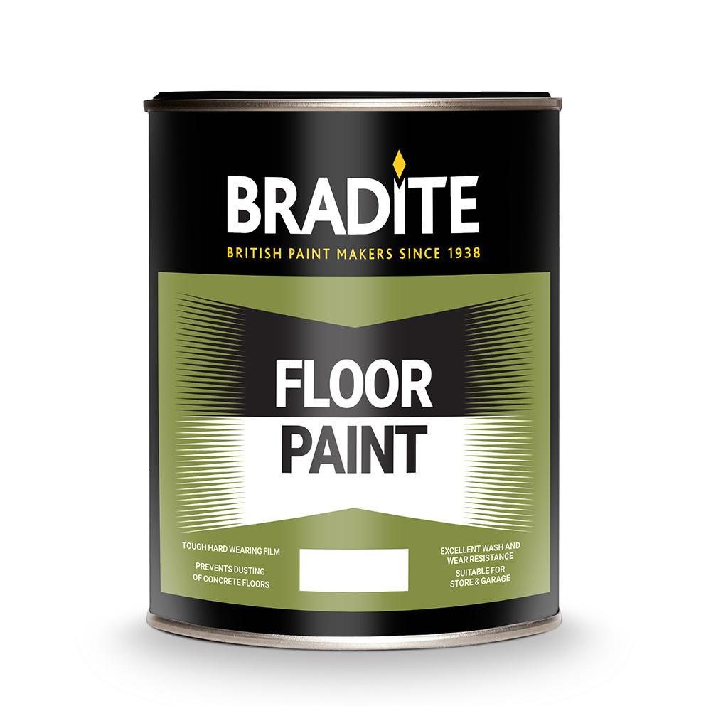 Краска Bradite Floor paint, Полуглянцевое покрытие - купить в интернет ...