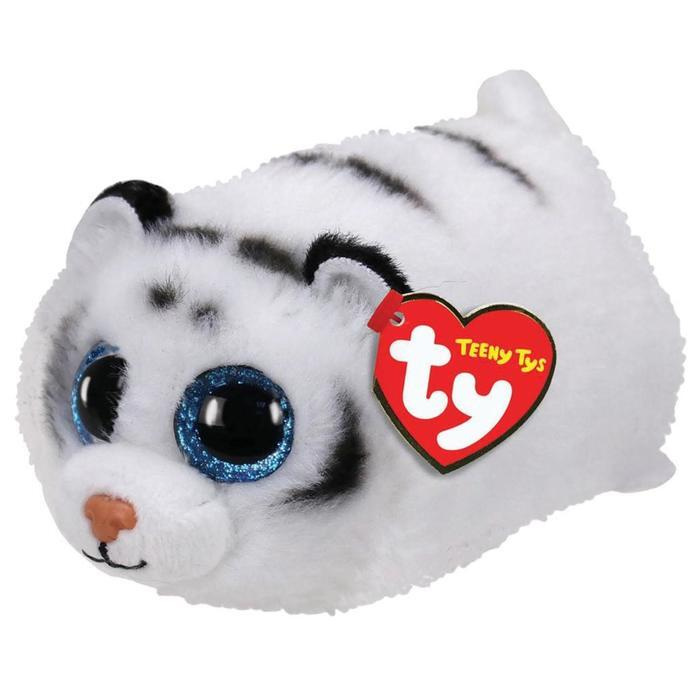 Мягкая игрушка TY Белый тигр Tundra 10см — купить в интернет-магазине ...