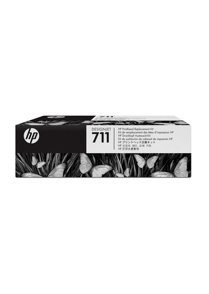 Печатающая головка HP 711 для плоттеров HP DesignJet T120/T520/T125 ...