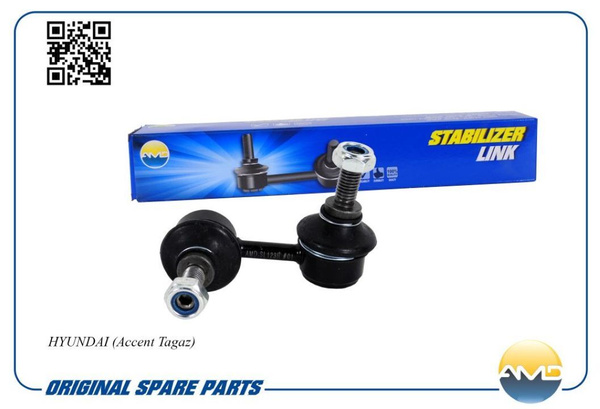 Стойка стабилизатора переднего правая усиленная amd amd.sl123r hyundai ...